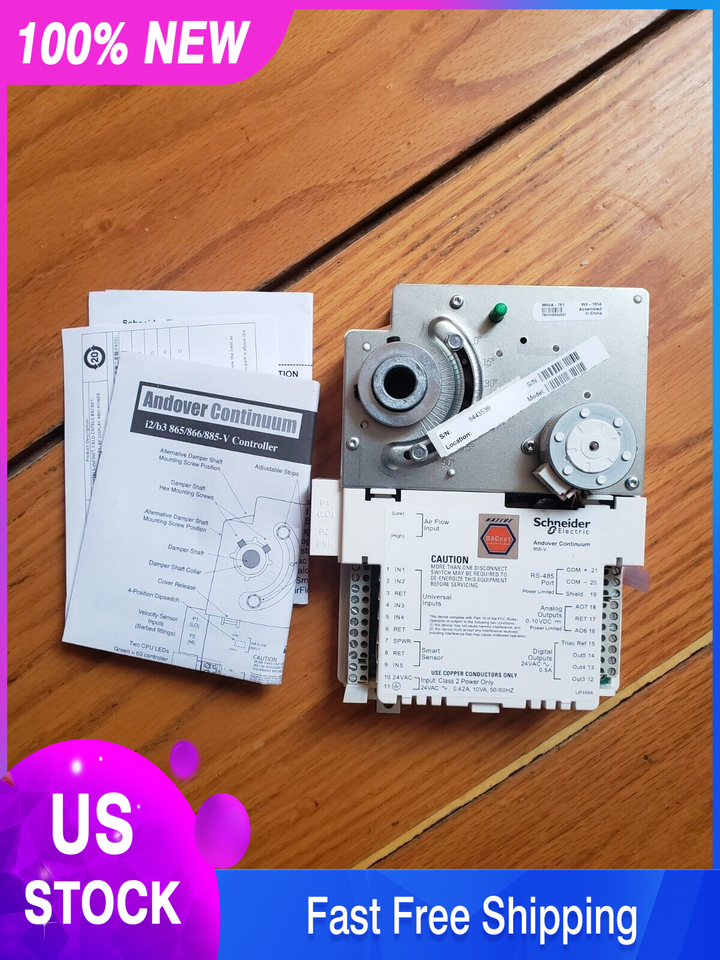 Schneider Electric Andover Continuum B3866-V VAV BACNet Controller | eBay