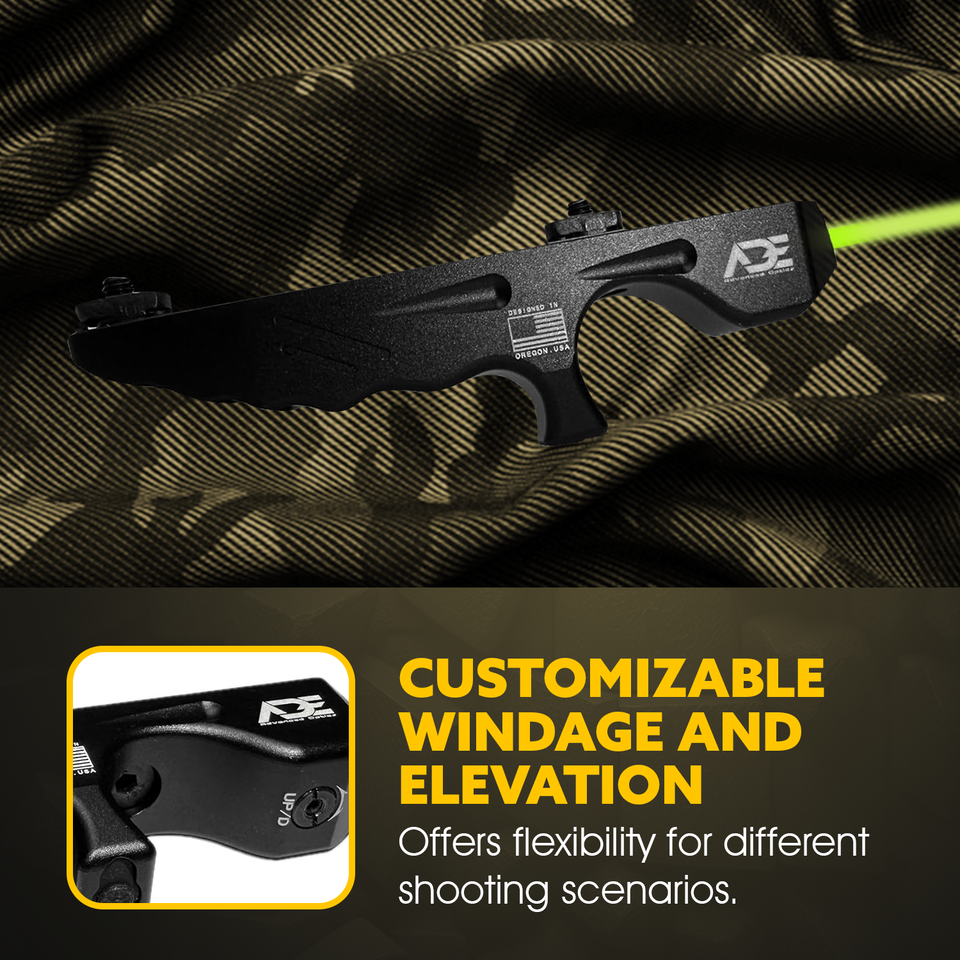 ADE HG77 Rechargeable Green Laser for MLOK and Keymod Rail System | eBay