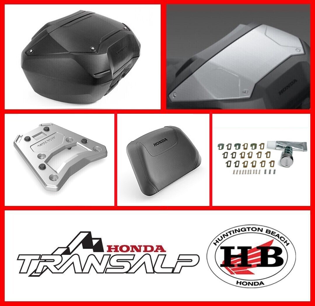 HONDA OEM TOP CASE / MOUNT / PANEL KIT / TOP CASE PAD / KEY 2024 XL750 ...