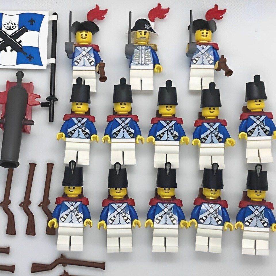8 Lego Pirates Minifigures Bulk Lot Random Pick Pirate Minifig Bluecoat ...