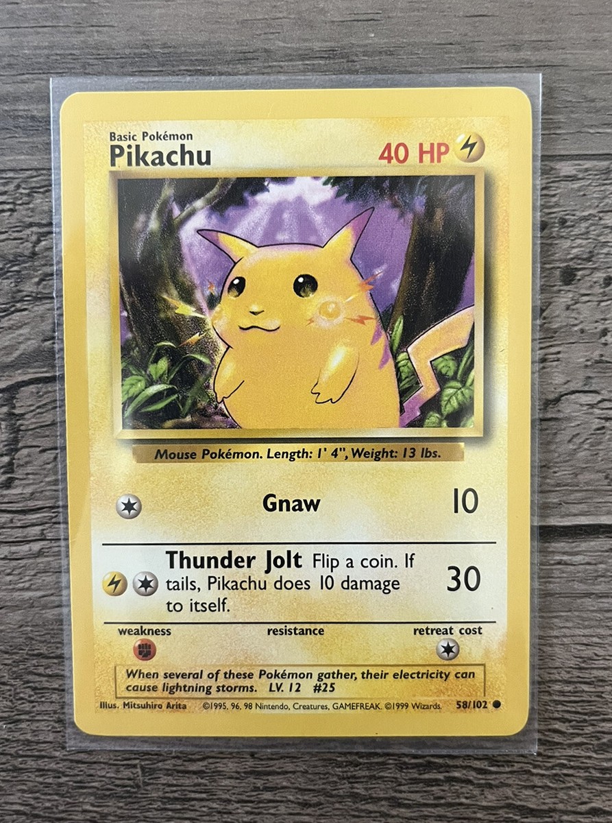 Shadow Pikachu Card Real