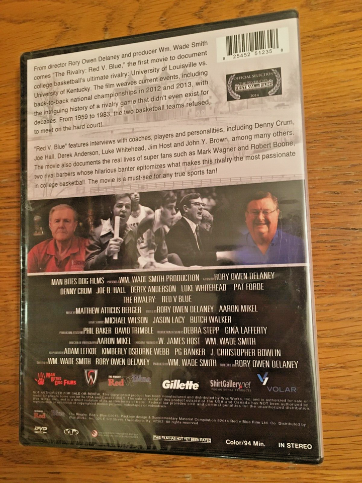 The Rivalry: Red v. Blue - Louisville v. Kentucky 2014 DVD | eBay