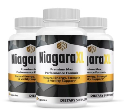 (3 Pack) Niagara XL Supplement, Niagara XL Capsules Max Strength (180 ...