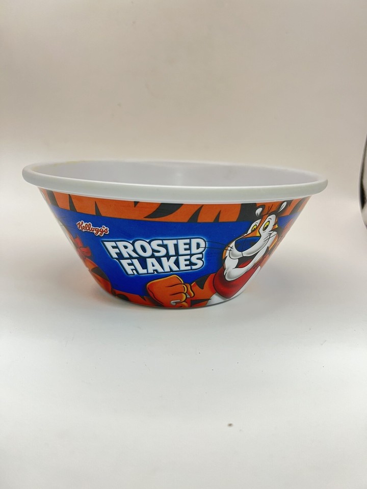 Tony The Tiger Kellogg’s Frosted Flakes 2007 Cereal Bowl TR7 TR80 98083 ...