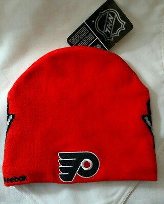 BRAND NEW REEBOK NHL PHILADELPHIA FLYERS FACE OFF YOUTH CAP | eBay