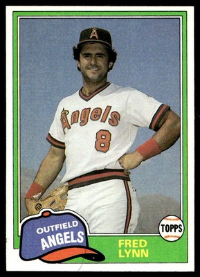 Fred Lynn 1981 Topps Traded 797 California Angels Baseball Card | eBay