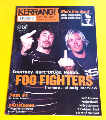 Kerrang! No.897 March 30 2002 - Foo Fighters, Sum 41, Will Haven ...