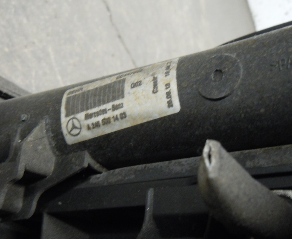 2014-2019 Mercedes-Benz CLA250 CLA45 Radiator Support Cooling Fan Rebar ...