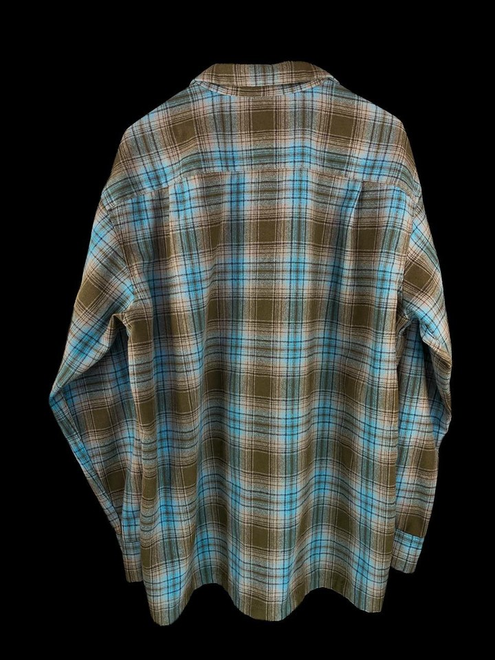 Pendleton Board Shirt Jac L Large Men's USA Wool Plaid Shacket Vtg Mexico Made | eBay