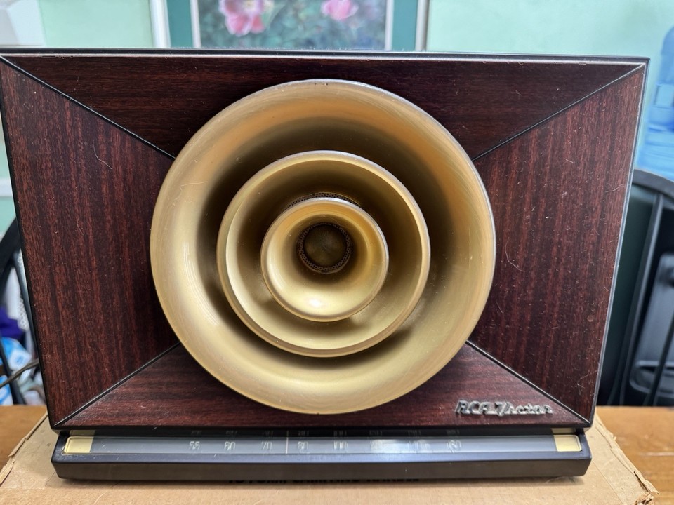 RCA Victor Golden Throat AM Tube Radio 9X571 Vintage 1950’s Works ...