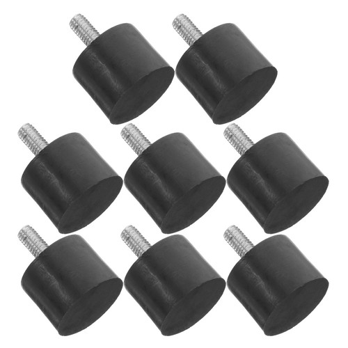 8 Pcs Adjustable Rubber Foot Pads Feet Furniture Height Adjuster Legs ...