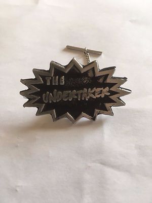 The Undertaker A126 Tie Pin With Chain Made From English Modern Pewter ...