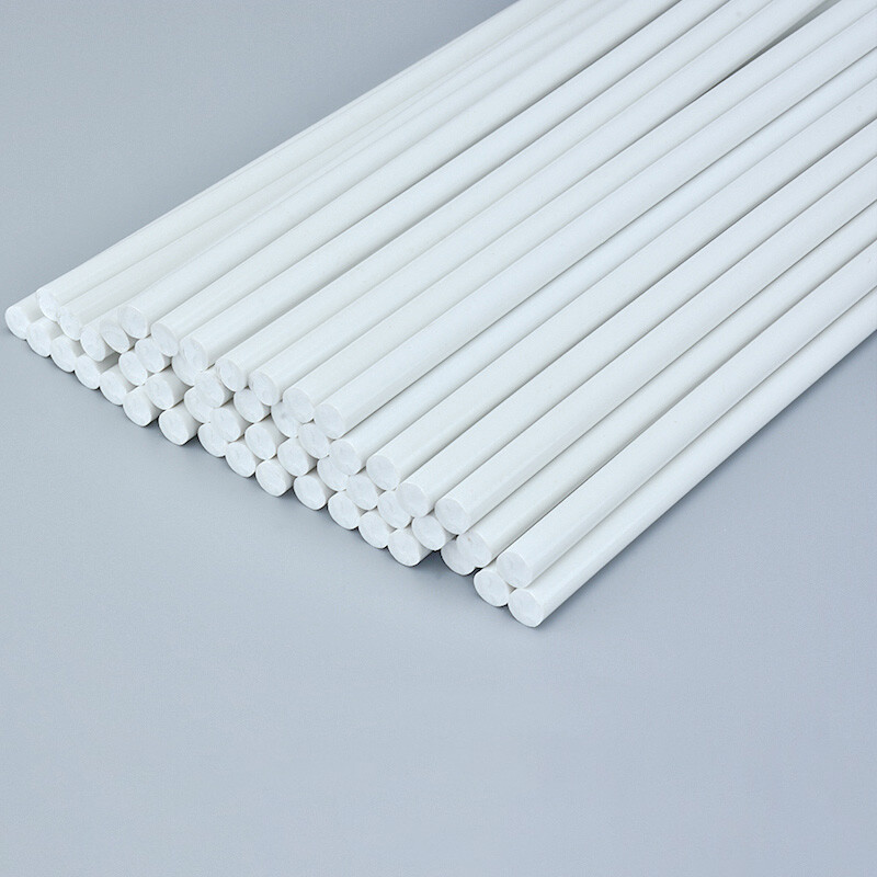 ABS Round Bar Dia 1/2/3/4/5/6mm Styrene Plastic Strips Rod Plasticard ...