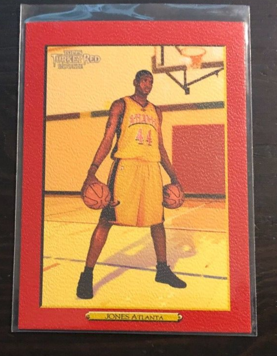 2006-07 Topps Turkey Red SOLOMON JONES Rookie Red Parallel #184 Hawks ...