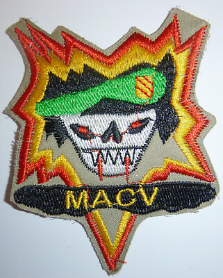 MACV - Patch - MACV-SOG - Shell Burst - US SPECIAL FORCES - Vietnam War ...