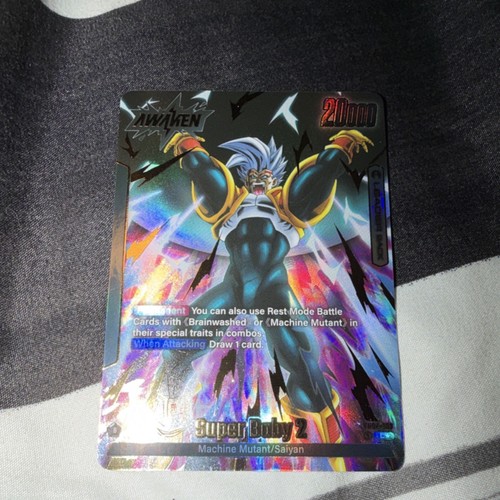 Dragon Ball Super Card Game Bandai FB04 Leader Super Baby 2 Baby Vegeta ...