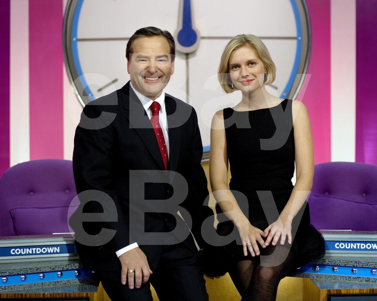 Countdown (TV) Jeff Stelling, Rachel Riley Photo | eBay