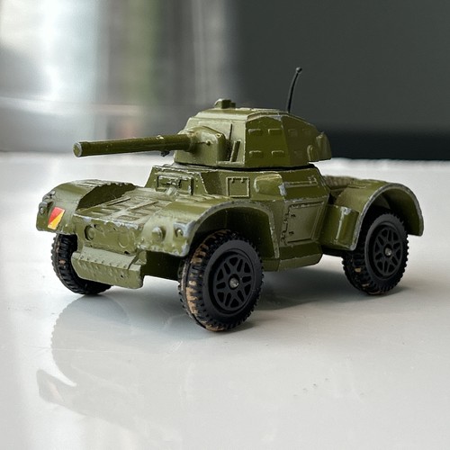 DINKY DAIMLER ARMOURED CAR 676a (SPEEDWHEELS VERSION OF 670) VINTAGE ...