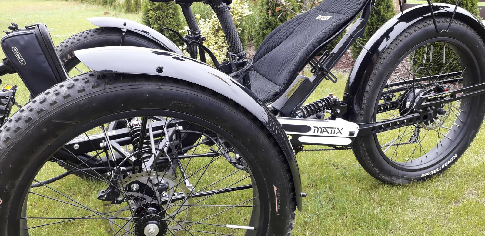 fat bike fenders recumbent trike 26 inch set rear and front extra wide ...