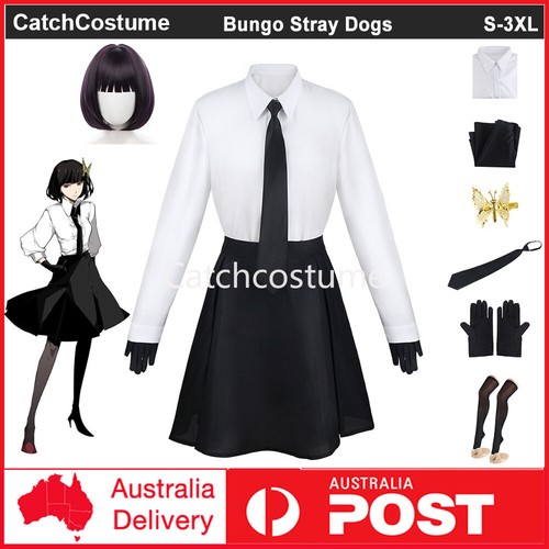 Anime Bungo Stray Dogs Akiko Yosano Cosplay Costume Dress Halloween ...