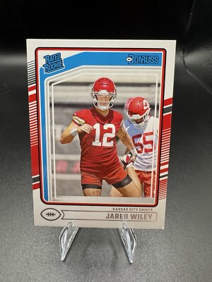 Jared Wiley 2024 Panini Donruss Rated Rookie #387 Kansas City Chiefs | eBay