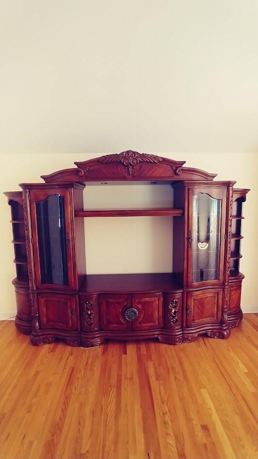 Aico Michael Amini Signature Series Entertainment Center | eBay