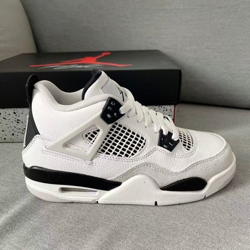 Jordan Air Jordan 4 retro Military Black Mid-top retro Basketball shoes ...