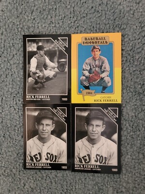 Rick Ferrell Baseball Card Mixed Lot of approx 4 cards | eBay