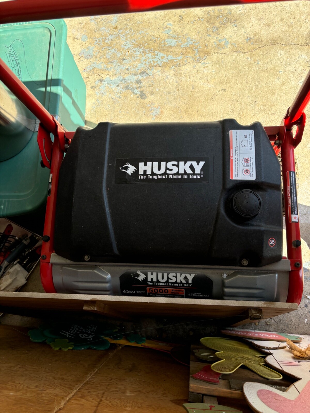husky 5000 watt generator used | eBay