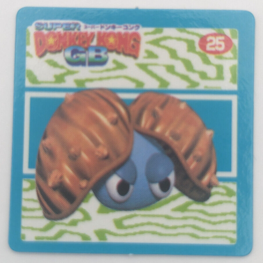 Flapper 25 Super Donkey Kong Bros Card mini Game Boy Nintendo 1995 ...