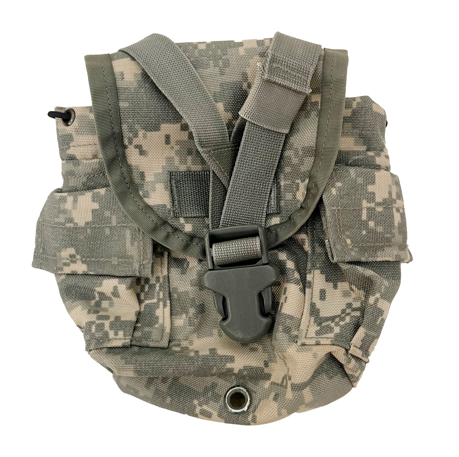 5pc. Fighting Load Carrier Vest w/ 4 MOLLE II Pouches ACU UCP US Army USGI VG | eBay