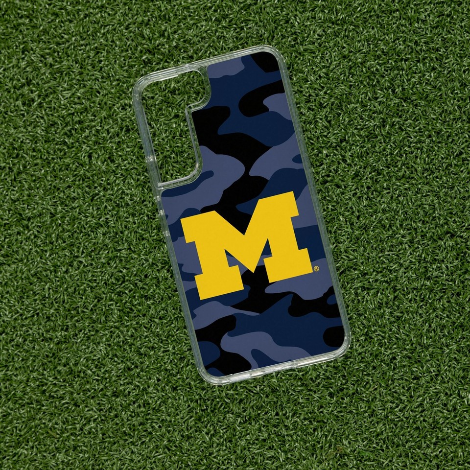 Michigan Wolverines HD Phone Case Compatible with Samsung Galaxy (Camo ...