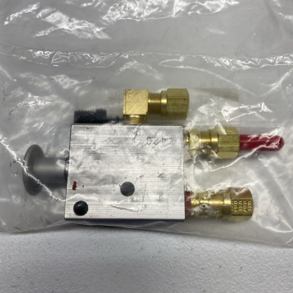HENDRICKSON VS-25224 3-WAY AUTO-RESET VALVE W/FITTINGS New In Package ...
