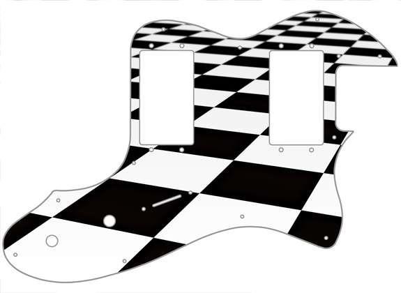 Telecaster Thinline '72 RI Pickguard Fender Guitar Custom Graphical ...