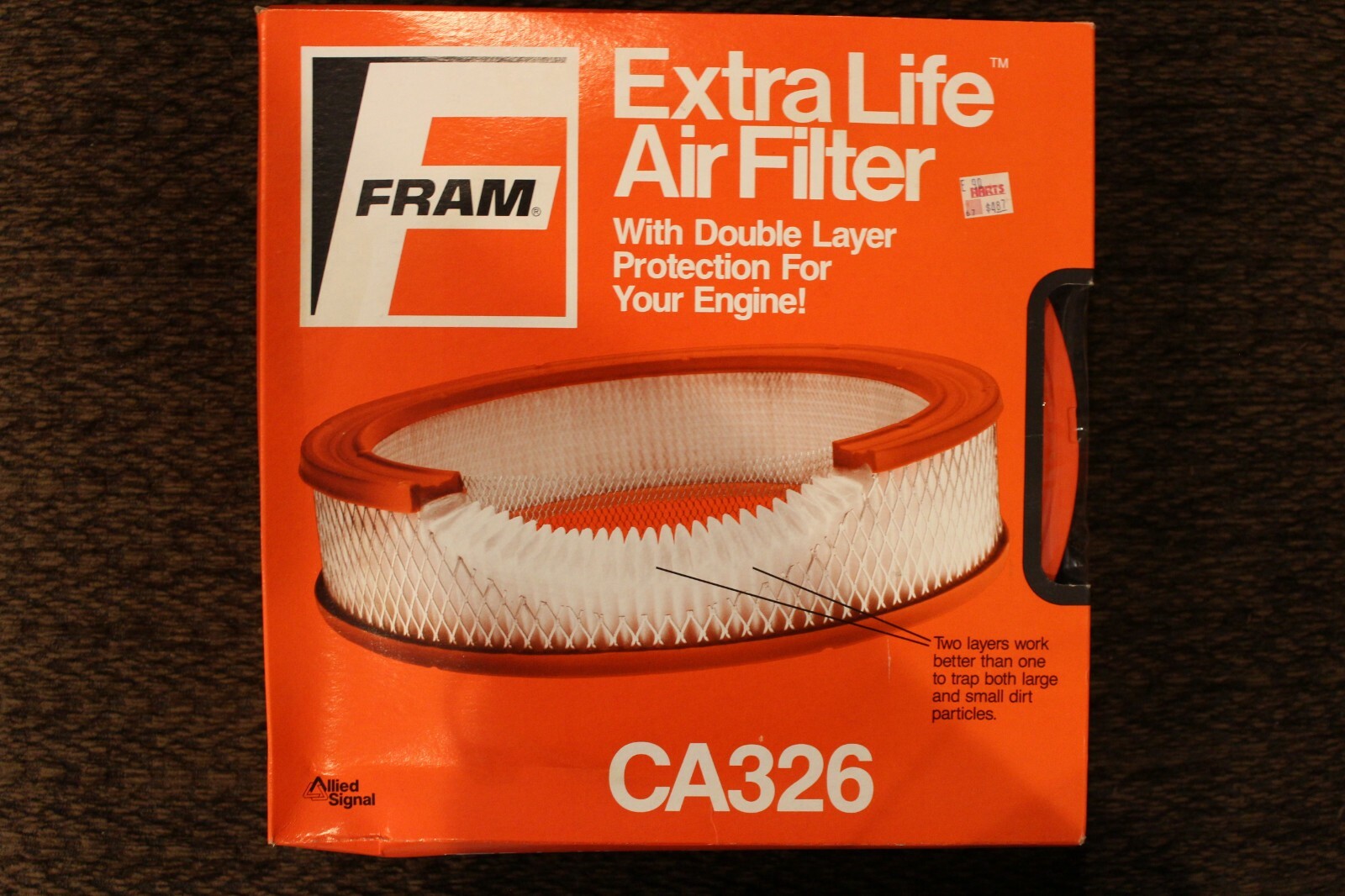 Fram CA326 - Air filter cross reference