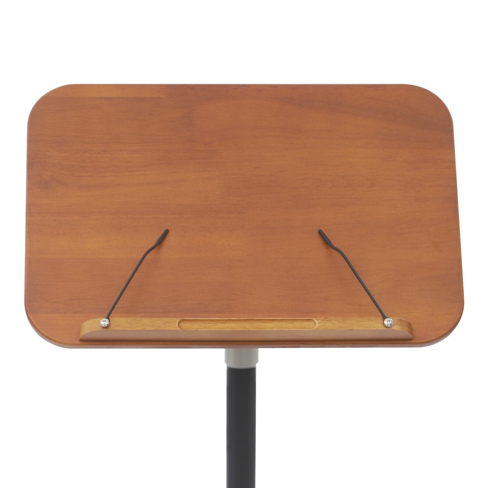 Adjustable Music Stand,Wood Book Stand & Desktop Stand,Floor Bible ...