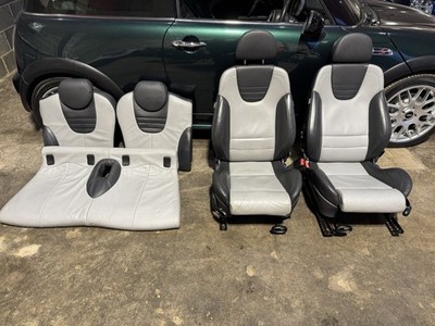Genuine MINI JCW R53 R50 Recaro Heated Seats Factory Black and Grey ...