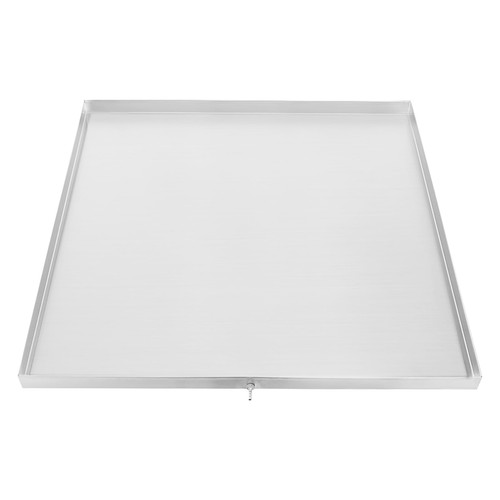 30"x30'' Washing Machine Pan Under Washer Tray Drip Drain Stainless ...