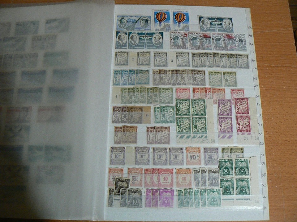 LOT PA TAXE PREO NEUF**/* / 9 PAGES | eBay