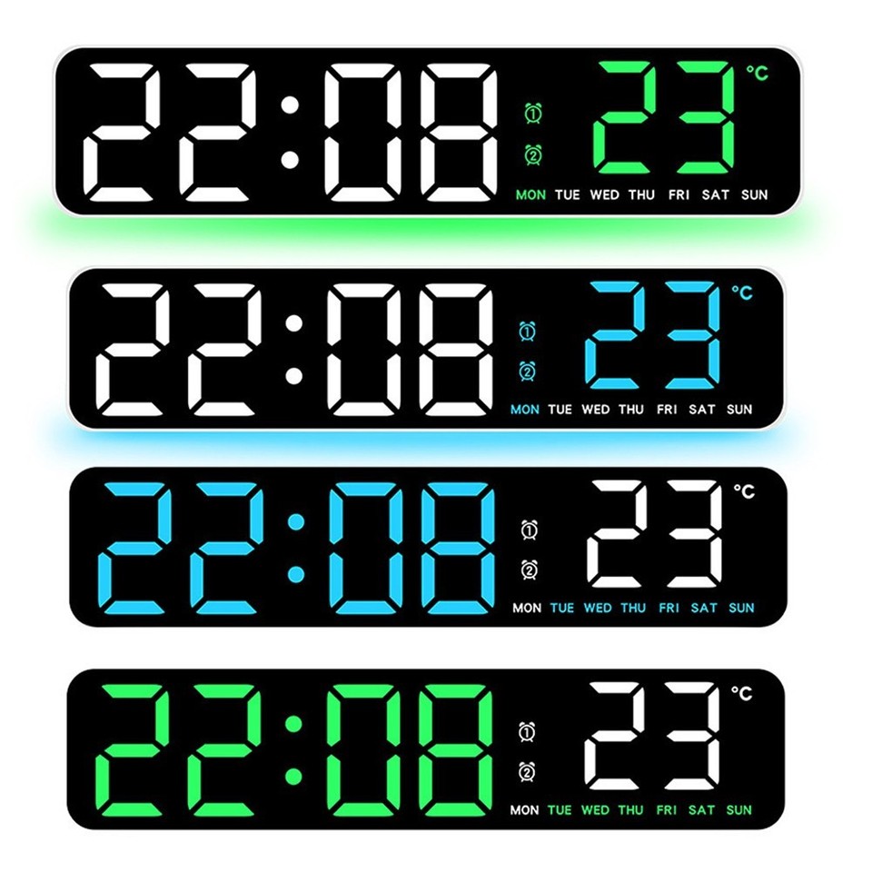 Bedroom Decor Digital Clock Countdown Timer Alarm Function Built-in ...