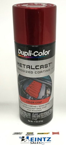 Duplicolor MC200 MetalCast RED Anodized Heat Resistant Coat - 11oz ...