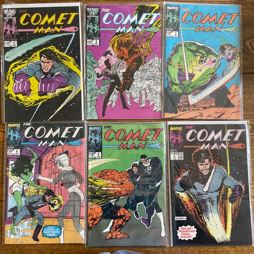 COMET MAN #1-6 Complete series 1-6 VF+ | eBay