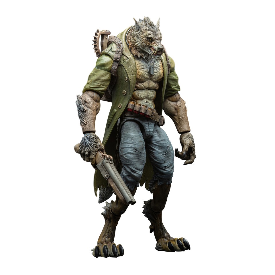 The Furay Planet 1/12 Werewolf Wiliam Figure Soldier Scene Decor Kids ...
