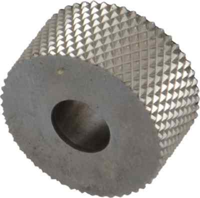3/4" Diameter HSS Male Diamond Knurl Wheel, 90° Teeth, Circular Pitch ...
