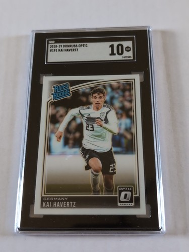 2018-19 Panini Donruss Optic Kai Havertz Rated Rookie Card SGC 10 ...