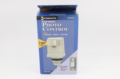 INTERMATIC K4121C 15A STEM MOUNT PHOTO CONTROL 120V | eBay