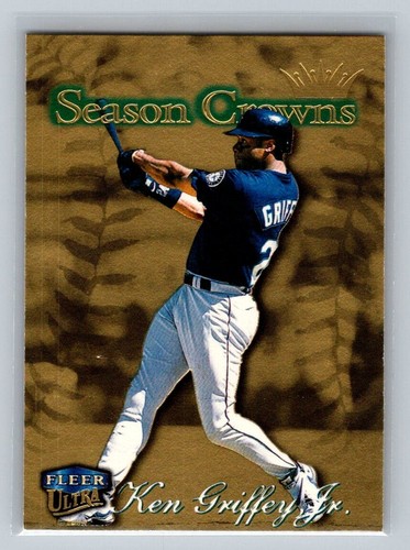 1999 Fleer Ultra Season Crowns Gold Medallion Ken Griffey Jr. #219G HOF Mariners | eBay