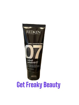 3.4 oz. Redken 07 Velvet Gelatine Cushioning Blow-Dry Gel. 100ml. FREE ...