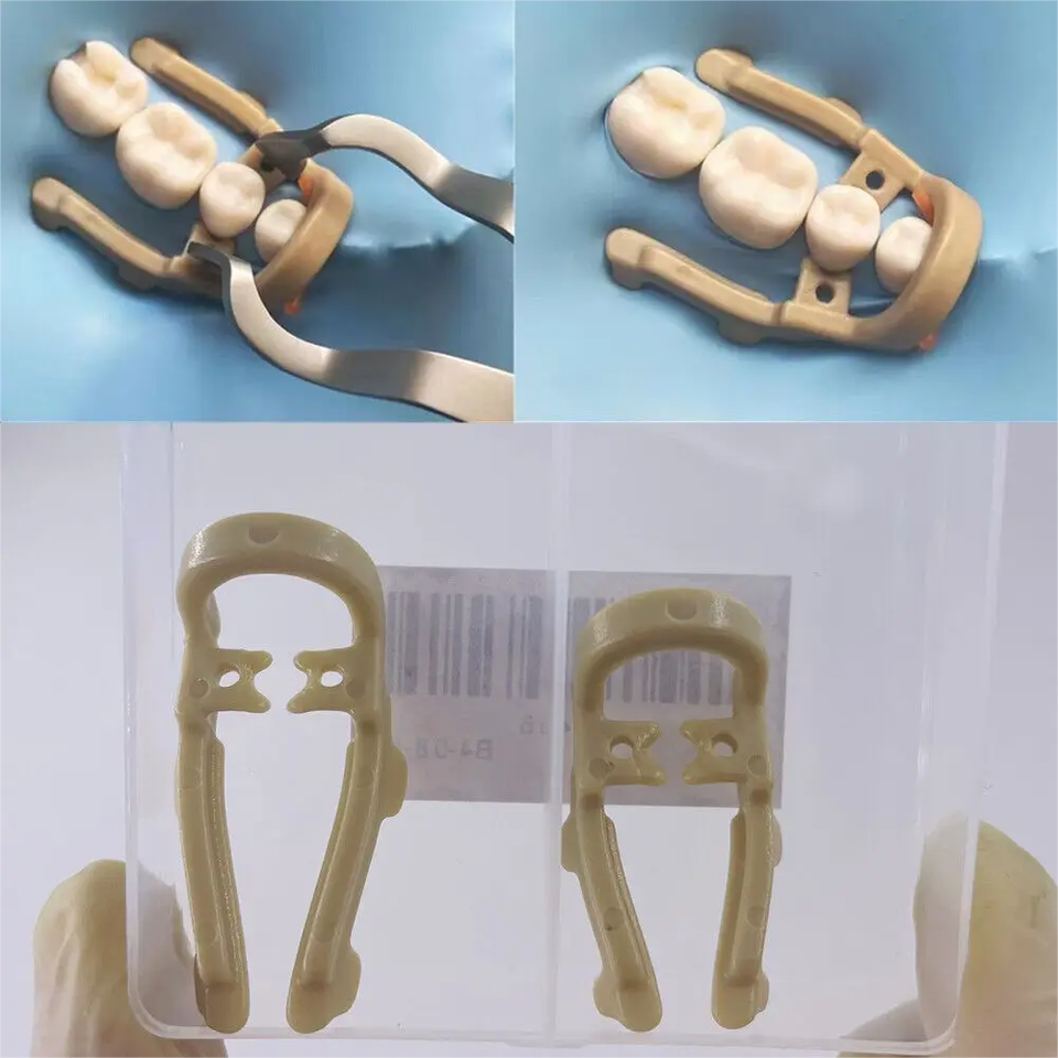 Dental Distal Premolar Clamps Rubber Dam Sheets Clip Soft Resin Clamp ...