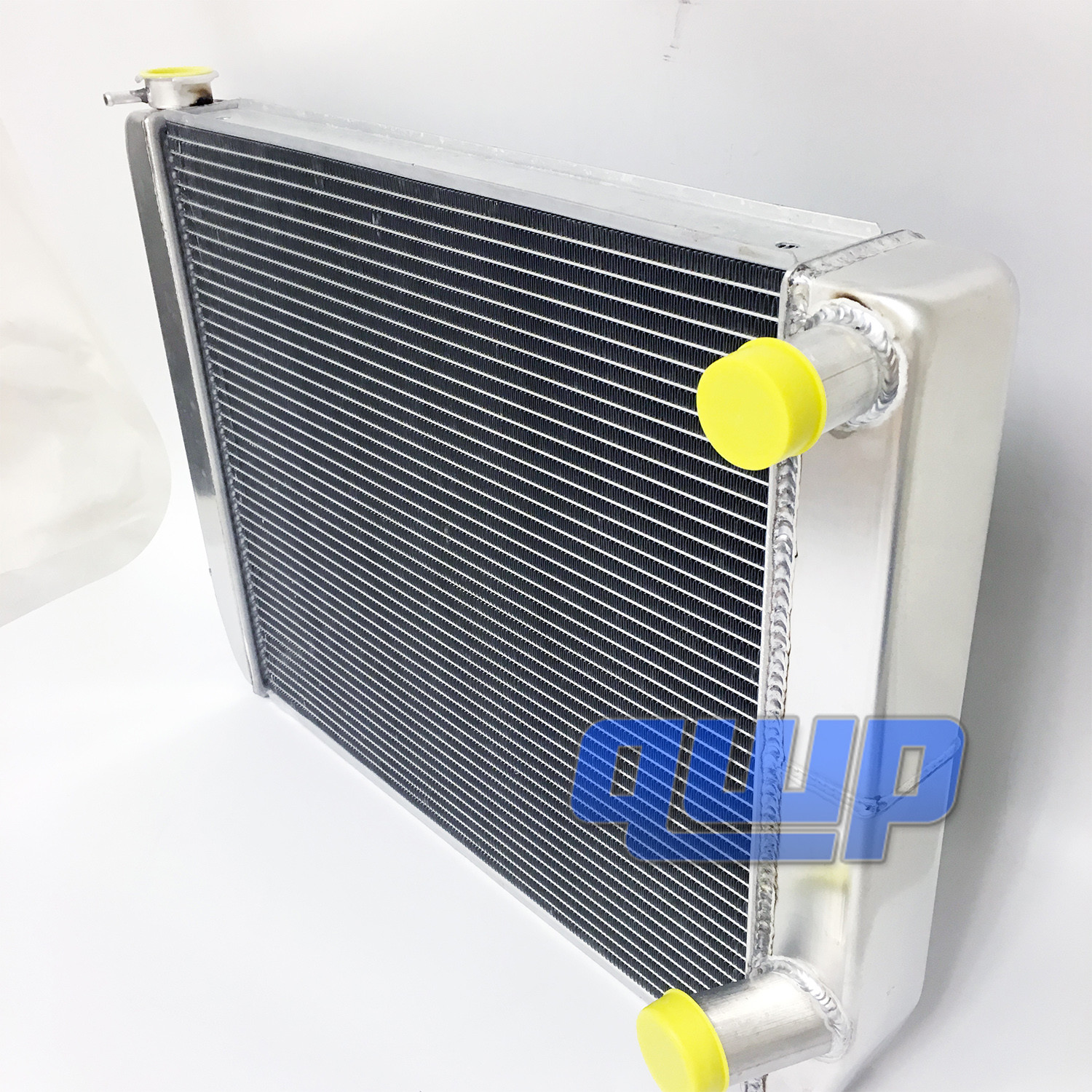 For GM Chevy Style Full Aluminum Racing Radiator 19" x 26" Double Pass ...